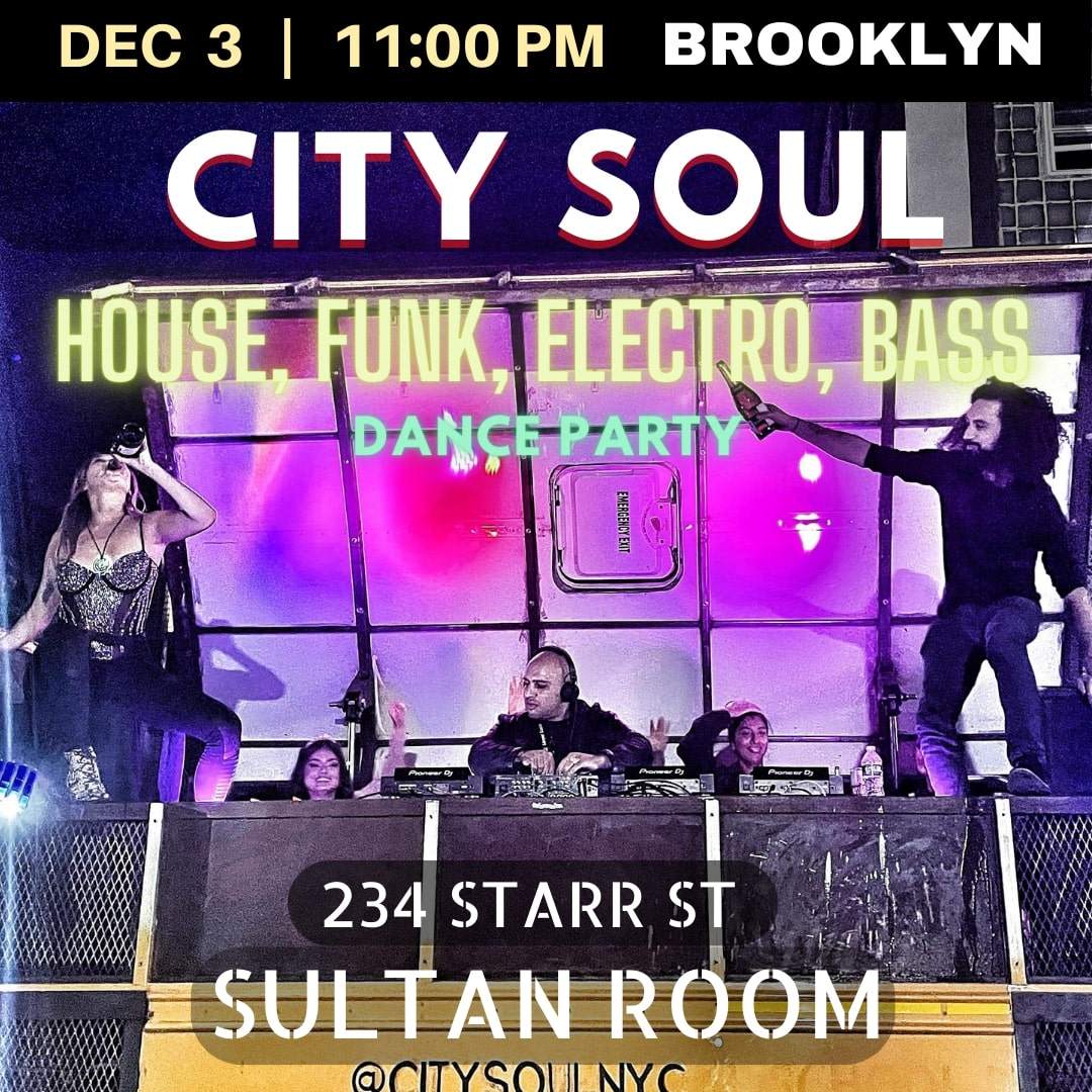 City Soul em The Sultan Room, New York City