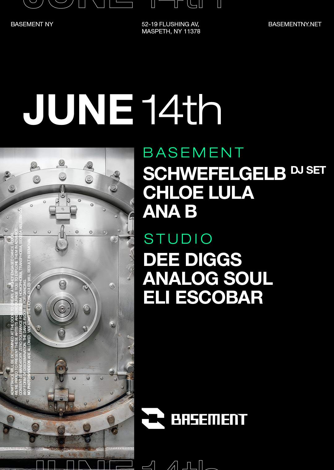 Schwefelgelb / Chloe Lula / Ana B / Dee Diggs / Analog Soul / Eli ...
