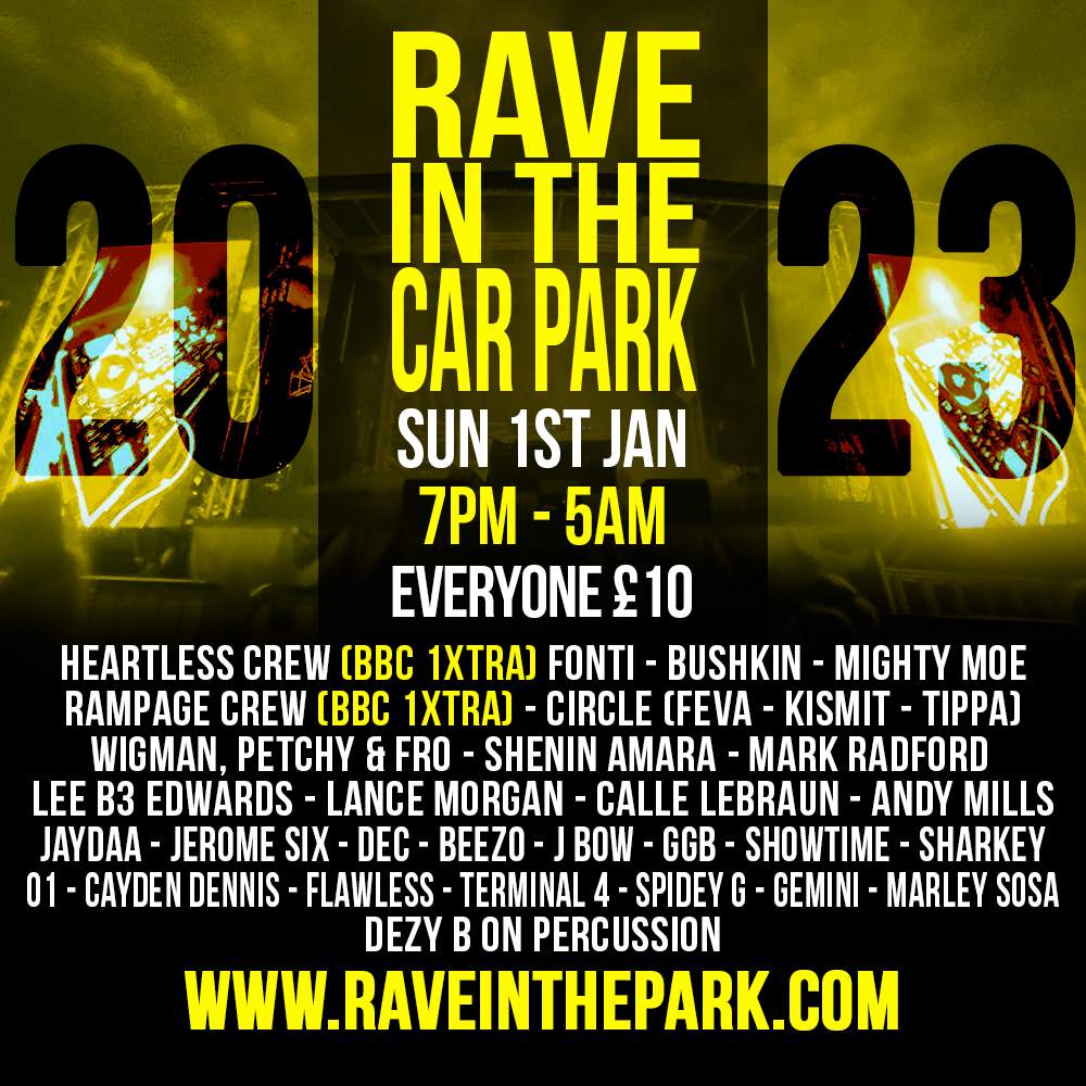 RAVE IN The CAR Park DEEP TECH TRIBAL HOUSE NEW YEARS DAY SPECIAL ...