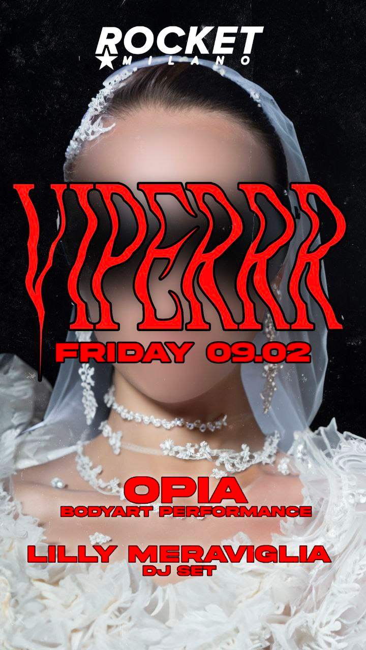 VIPERRR with Lilly Meraviglia / Opia (UK) body art performance at The ...