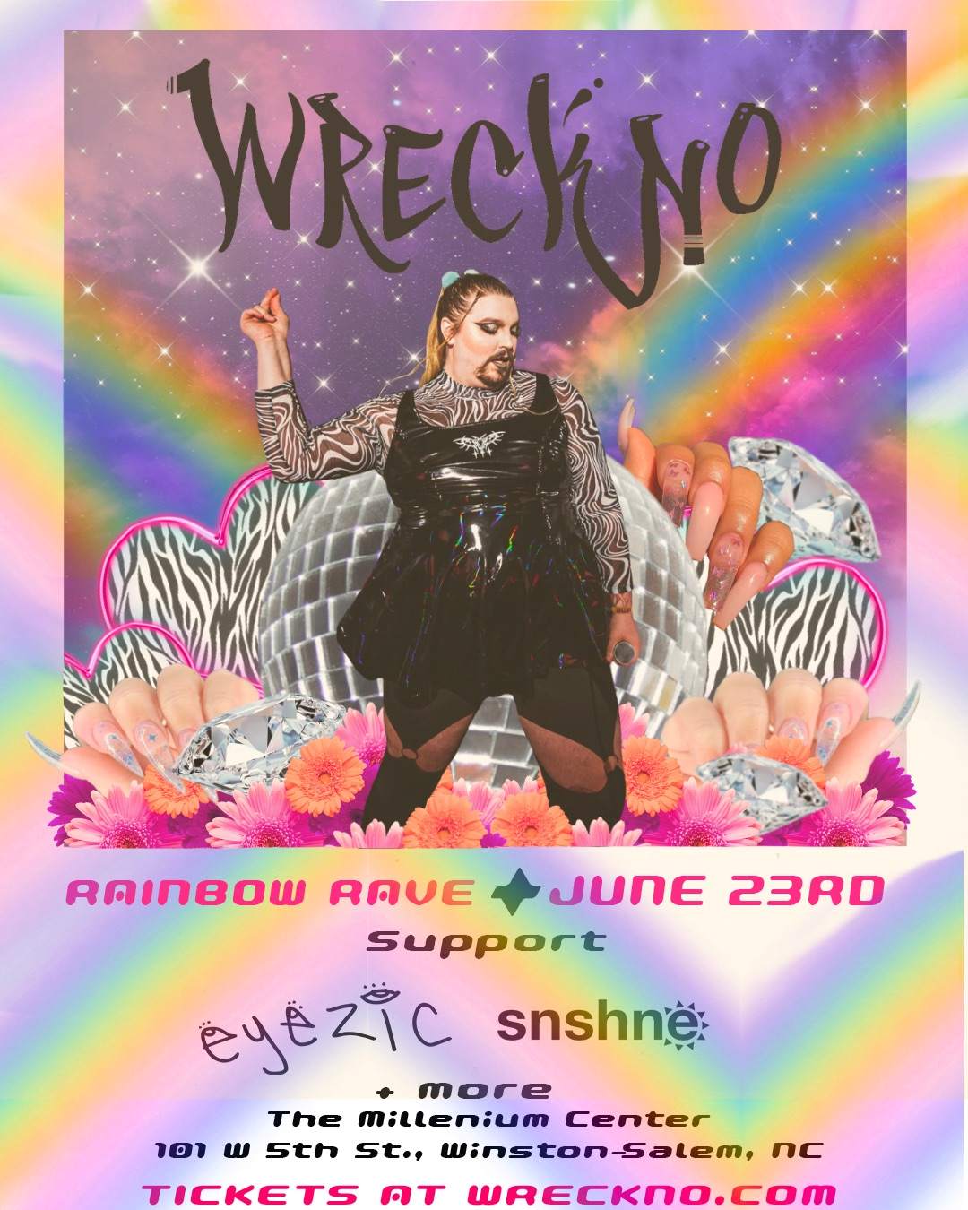 Rainbow Rave 4 with Wreckno - Pride Weekend at The Millennium Center ...