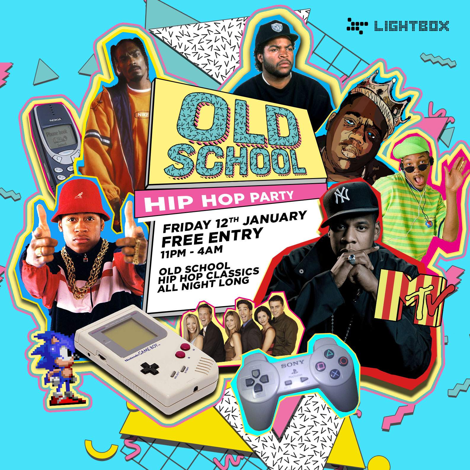 Old School Hip Hop Party at Lightbox, London