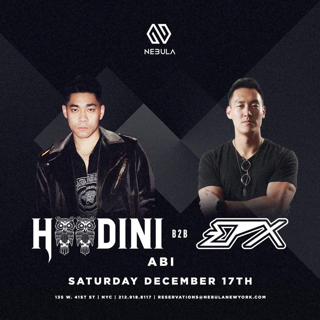 Hoodini at Nebula, New York City