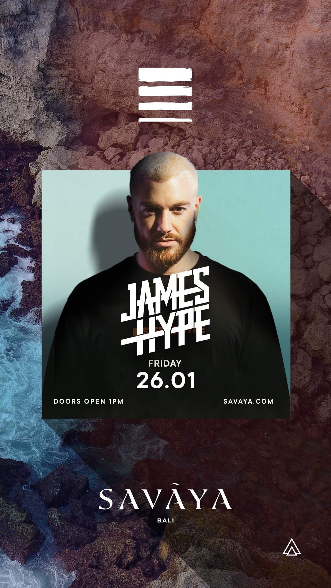 James Hype at Savaya Bali, Bali