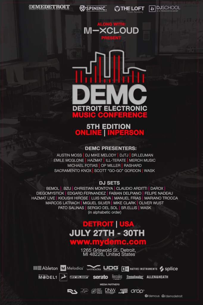 Demc Detroit Electronic Music Conference IN Person a The Dime ...
