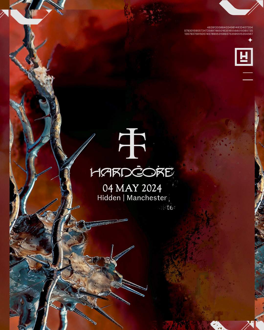 Teletech Hardcore 2024 - Day & Night at Hidden, Manchester