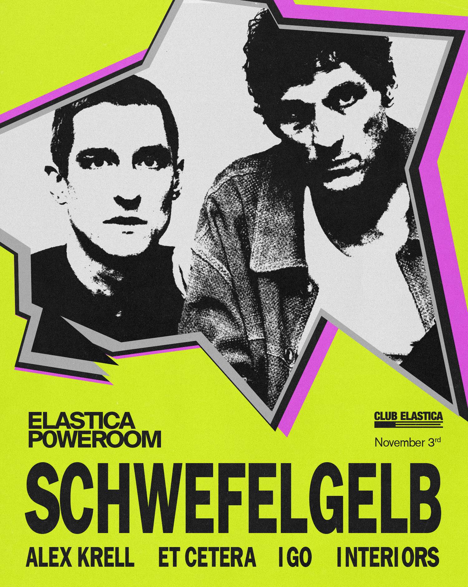 Elastica Poweroom: Schwefelgelb, Alex Krell, Et Cetera, IGO, Interiors ...