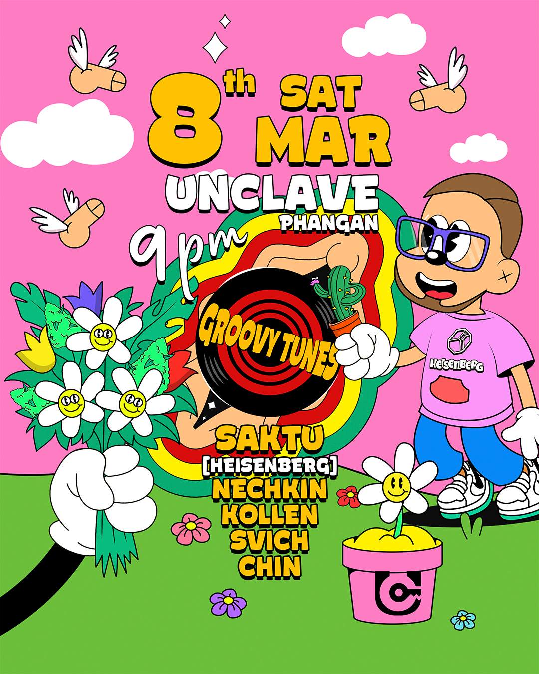 Groovy Tunes Women`s Night at Unclave Phangan, Thailand