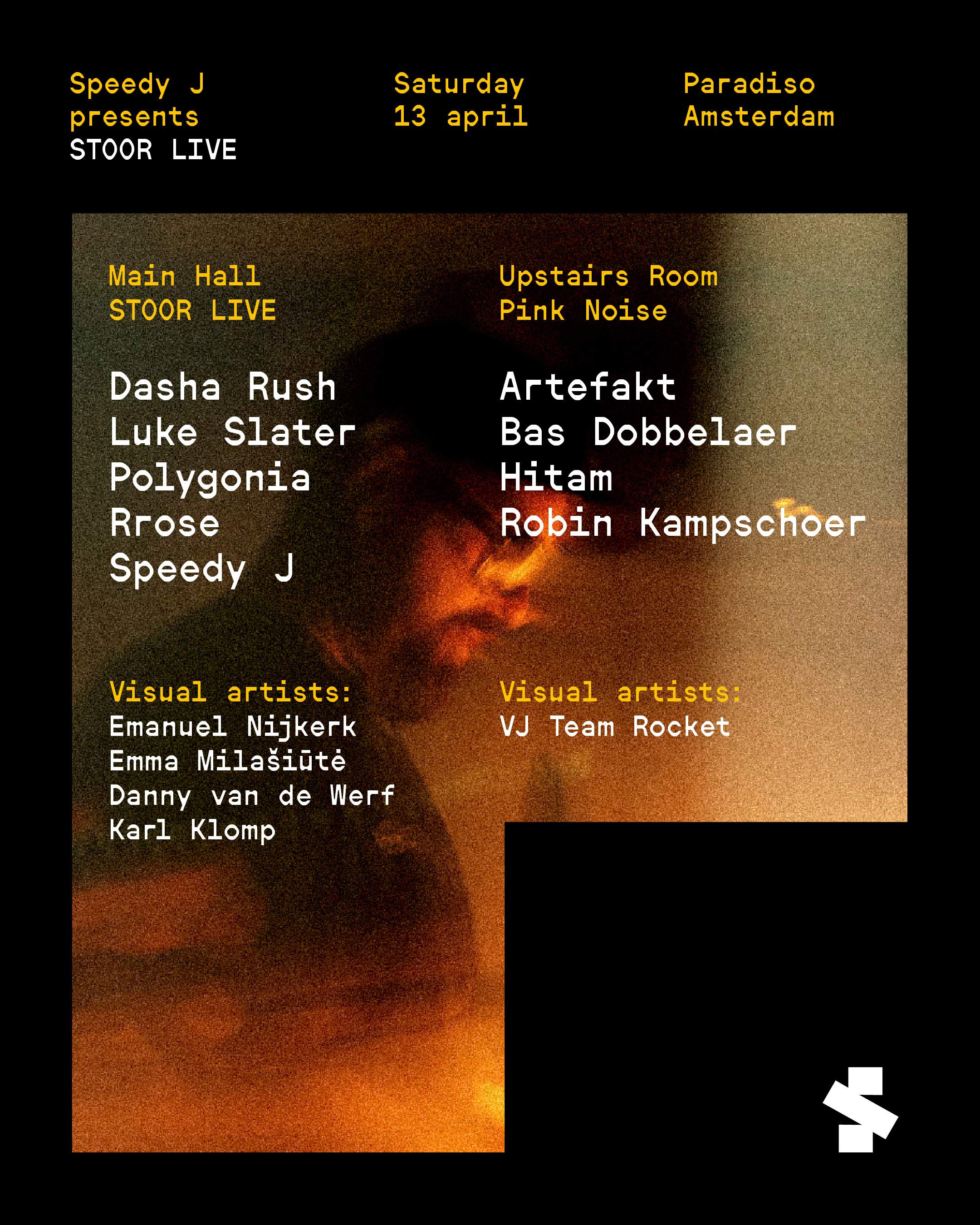Speedy J presents STOOR Live at Paradiso, Amsterdam