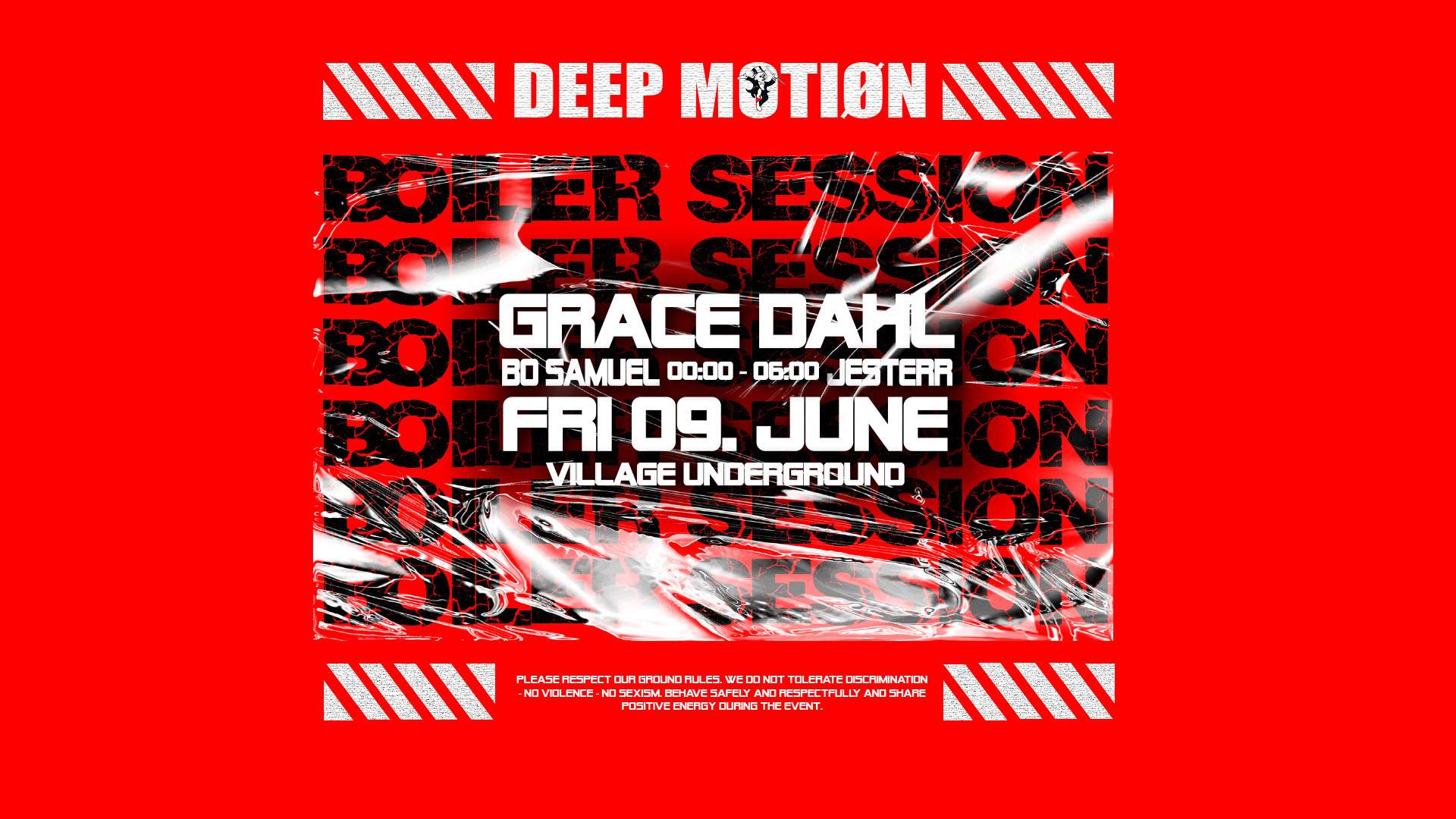 Deep Motiøn, Boiler Sesh, feat. Grace Dahl at Village Underground ...