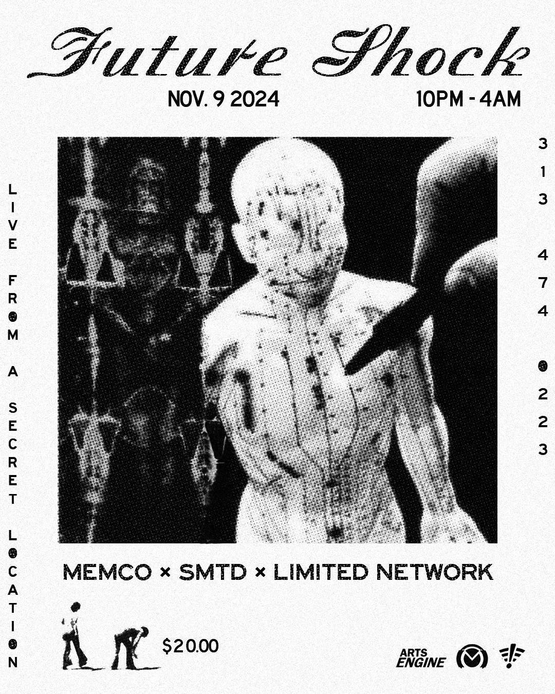 FUTURE SHOCK - Limited Network & MEMCO at TBA - Location via hotline ...
