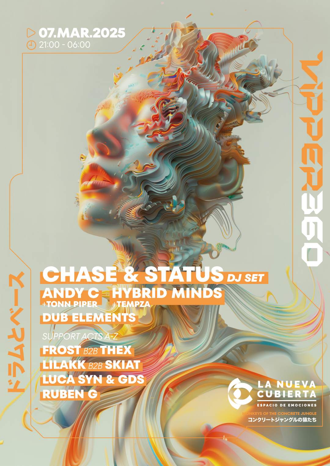 VIPPER 360 with Chase & Status DJ SET + Andy C feat. Tonn Piper Hybrid ...