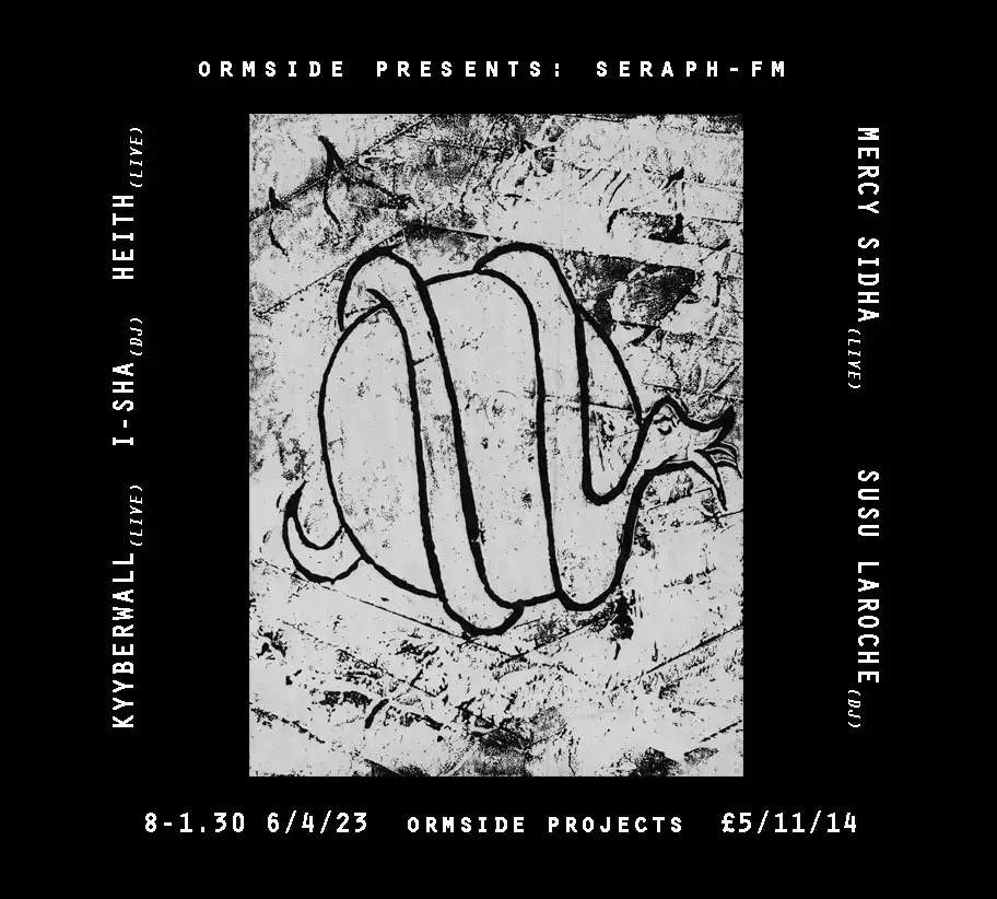 Ormside presents Seraph FM #4: Heith, i-sha, Kyyberwall, Mercy Sidha ...