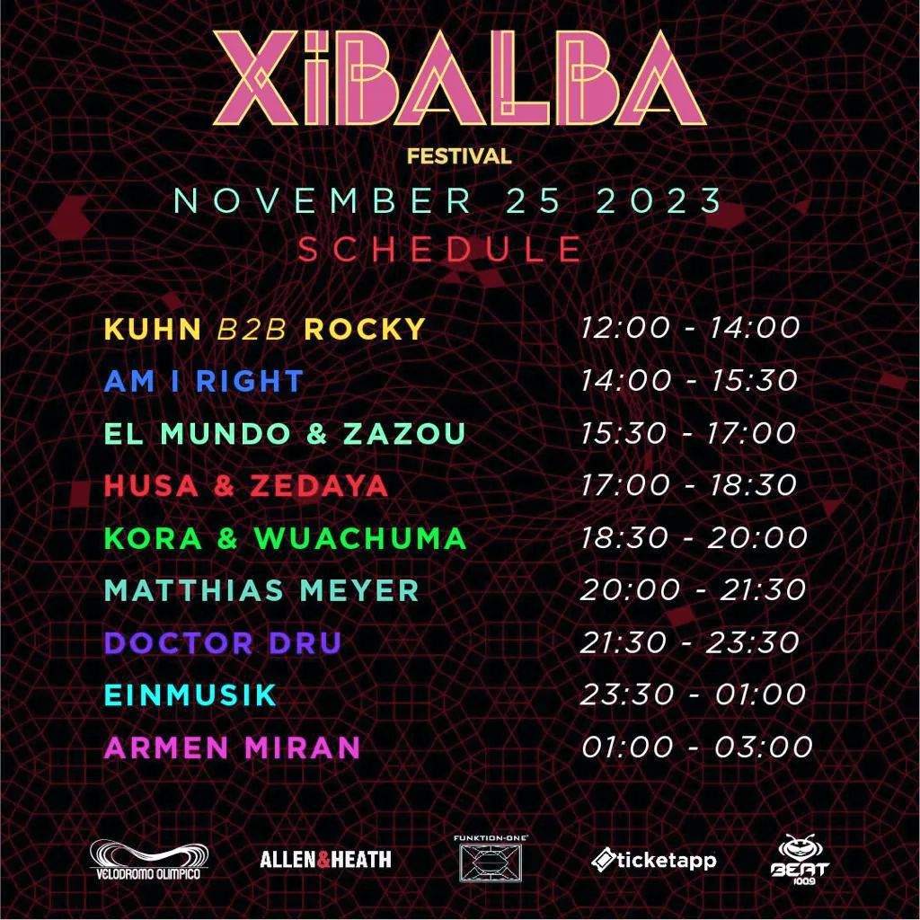 XIBALBA FESTIVAL em TBA - VELODROMO OLIMPICO, Cidade do México