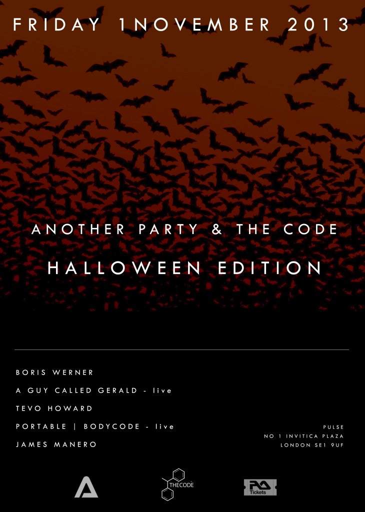 Anotherparty & The Code: Boris Werner, A Guy Called Gerald, Tevo Howard ...