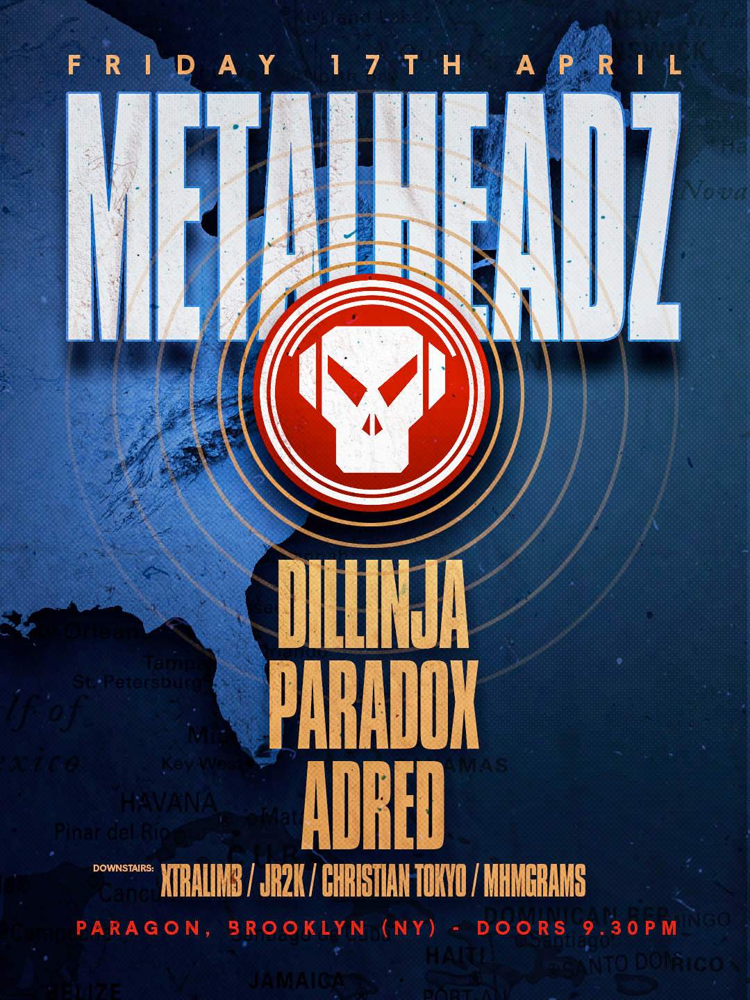 METALHEADZ: Dillinja, Paradox, Adred + XTRALIMB, JR2K, Christian Tokyo ...