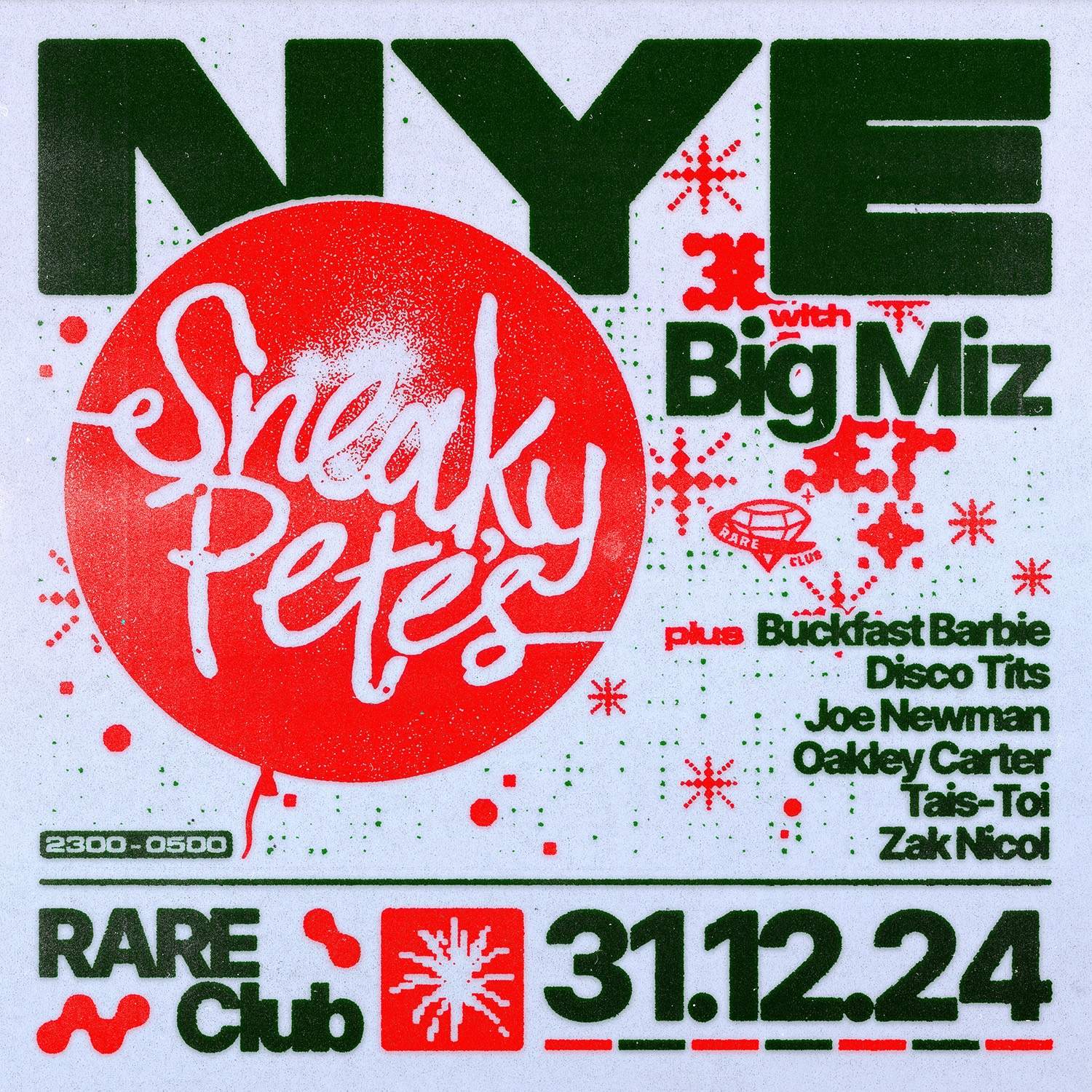 A RARE old Sneaky Pete's NYE party with Big Miz at Sneaky Pete's, Edinburgh