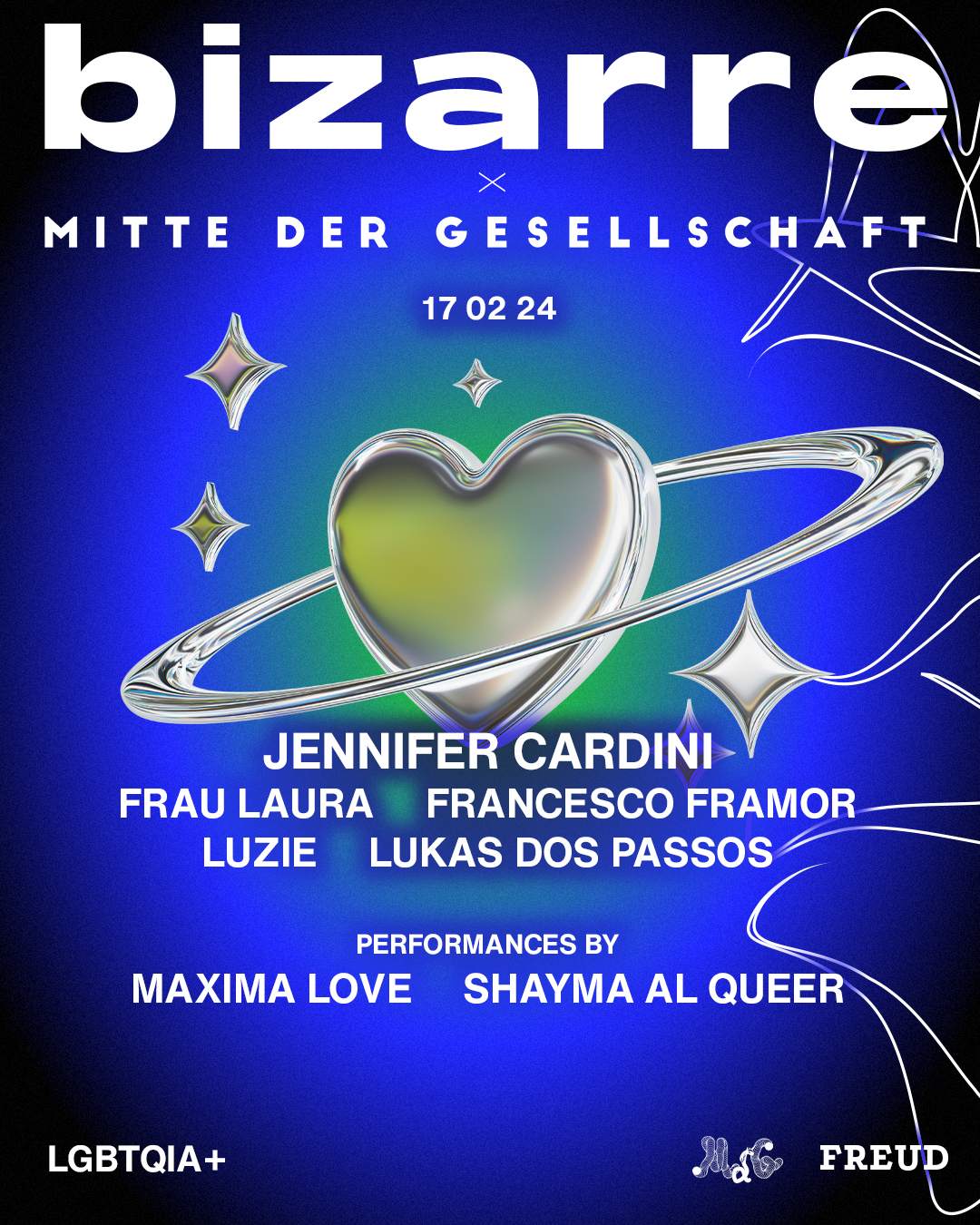 CLUB bizarre x MDG (LGBTQIA+) with Jennifer Cardini at FREUD Club at ...