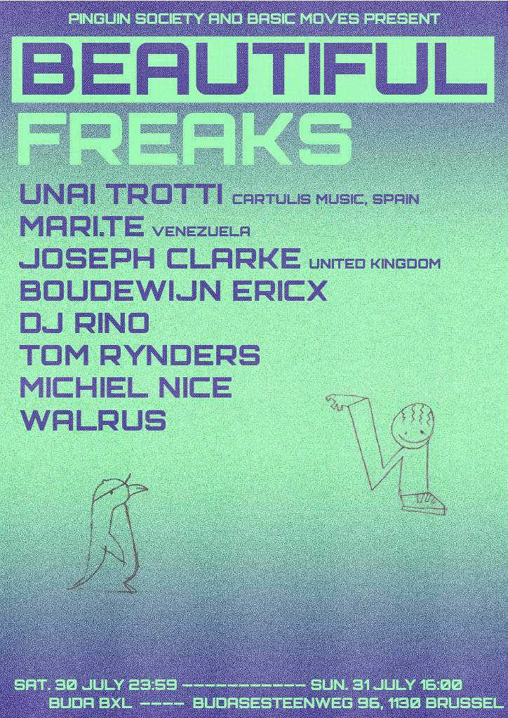 BEAUTIFUL FREAKS at Buda BXL, Brussels