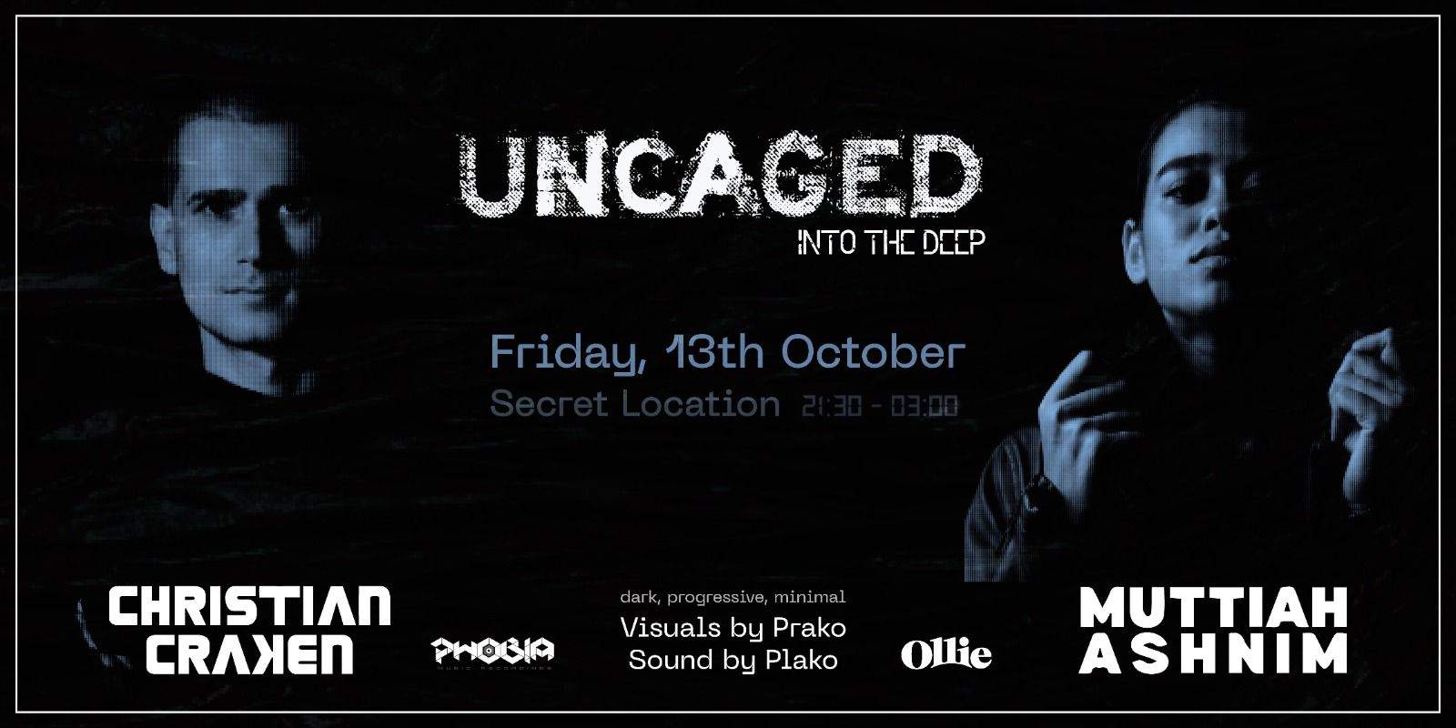 Uncaged with Muttiah Ashnim and Christian Craken at TBA - Secret Location, シンガポール