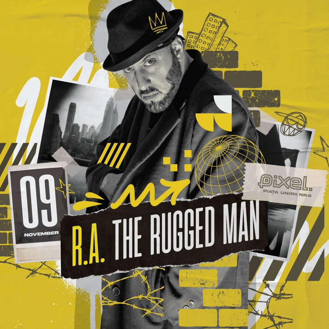 R.A. THE RUGGED MAN at Timisoara, Timisoara