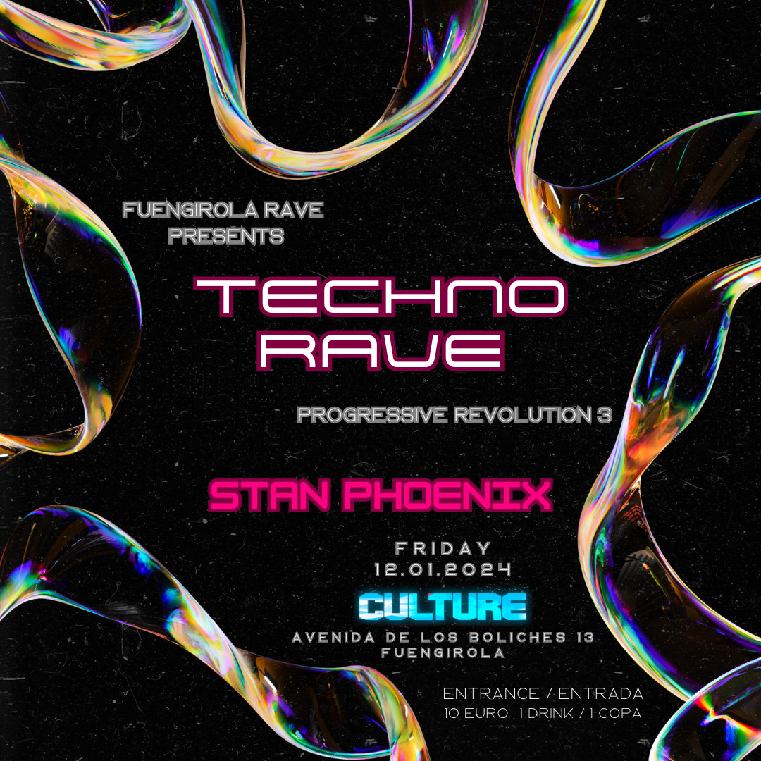 Progressive Revolution #3 Techno Rave at TBA - Club Culture (Fuengirola ...