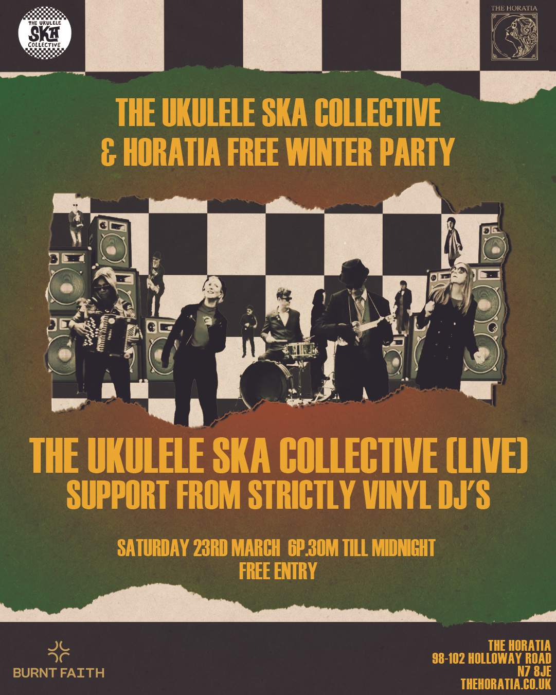 The Ukulele Ska Collective & Horatia Free Spring Party at The Horatia ...