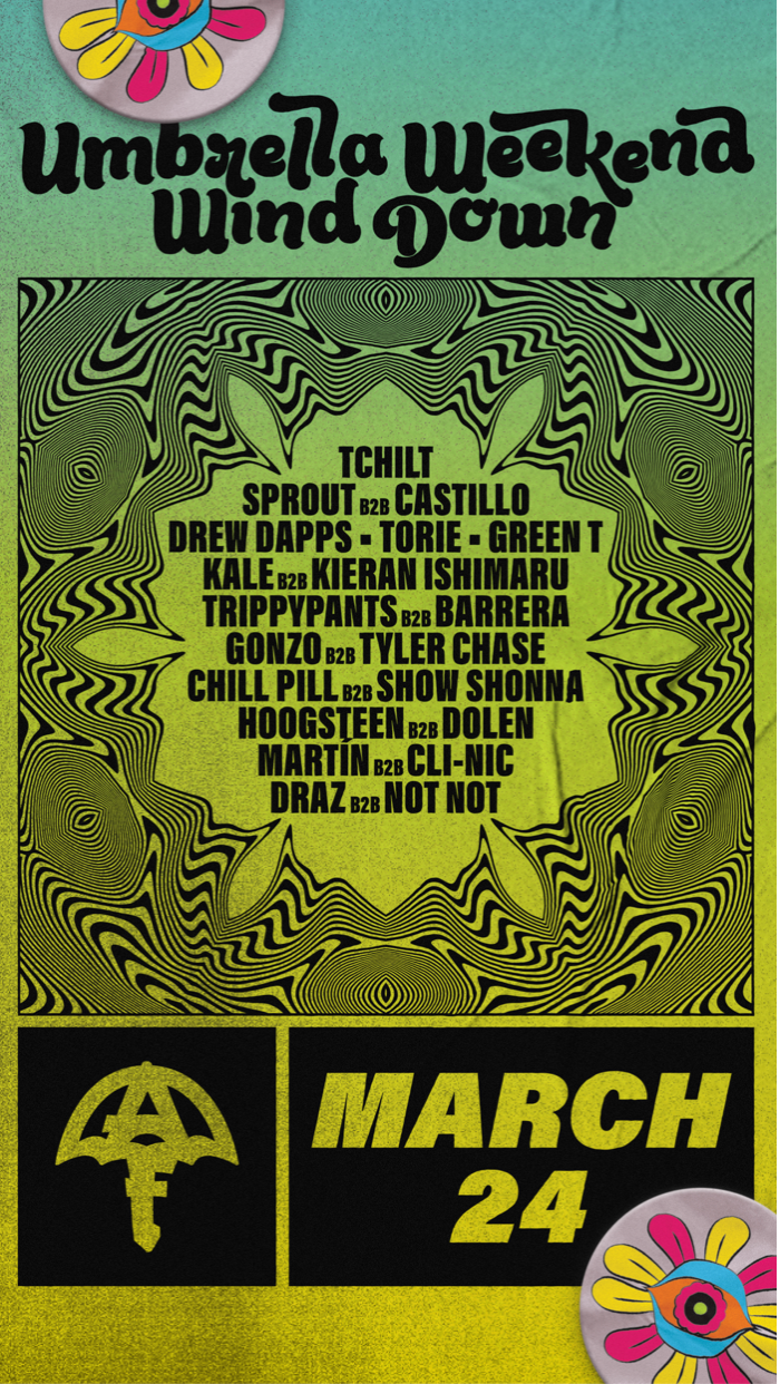 Umbrella Weekend Wind Down - Fundraiser & Decompression Party em TBA ...