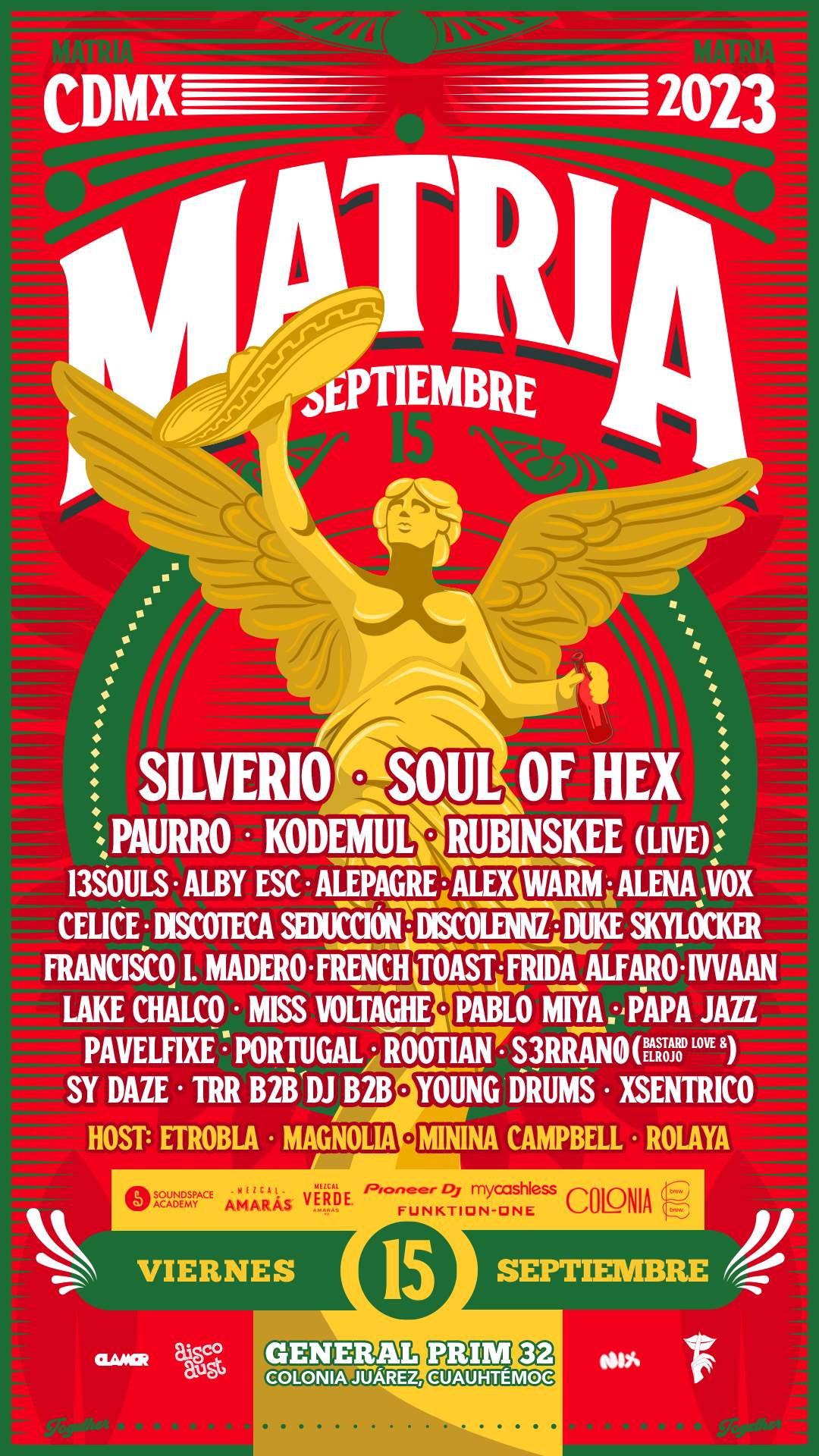 MATRIA at TBA - General Prim 32, Mexico City