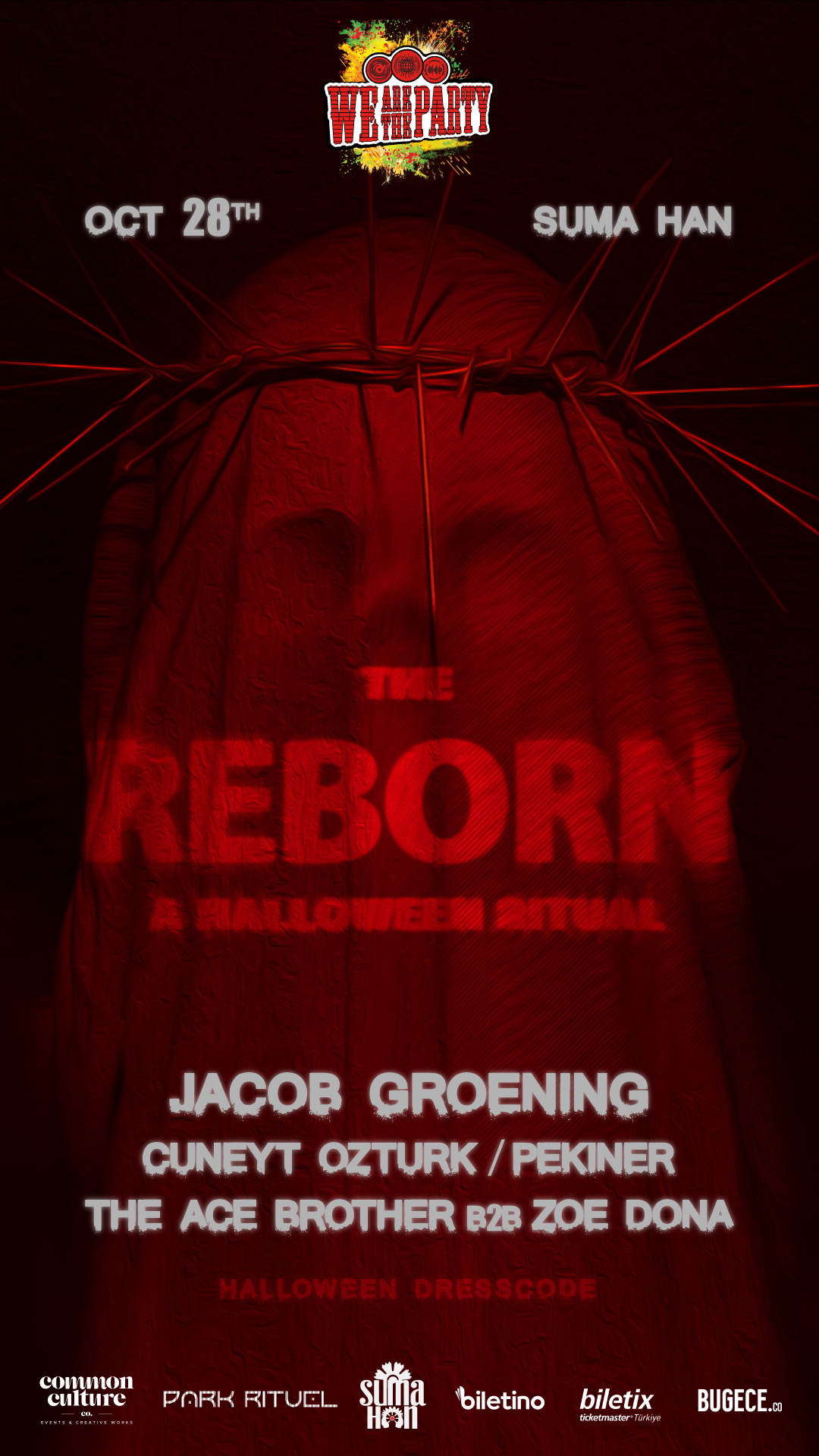 Common Culture presents: The Reborn - 'A Halloween Ritual' at Suma Han ...