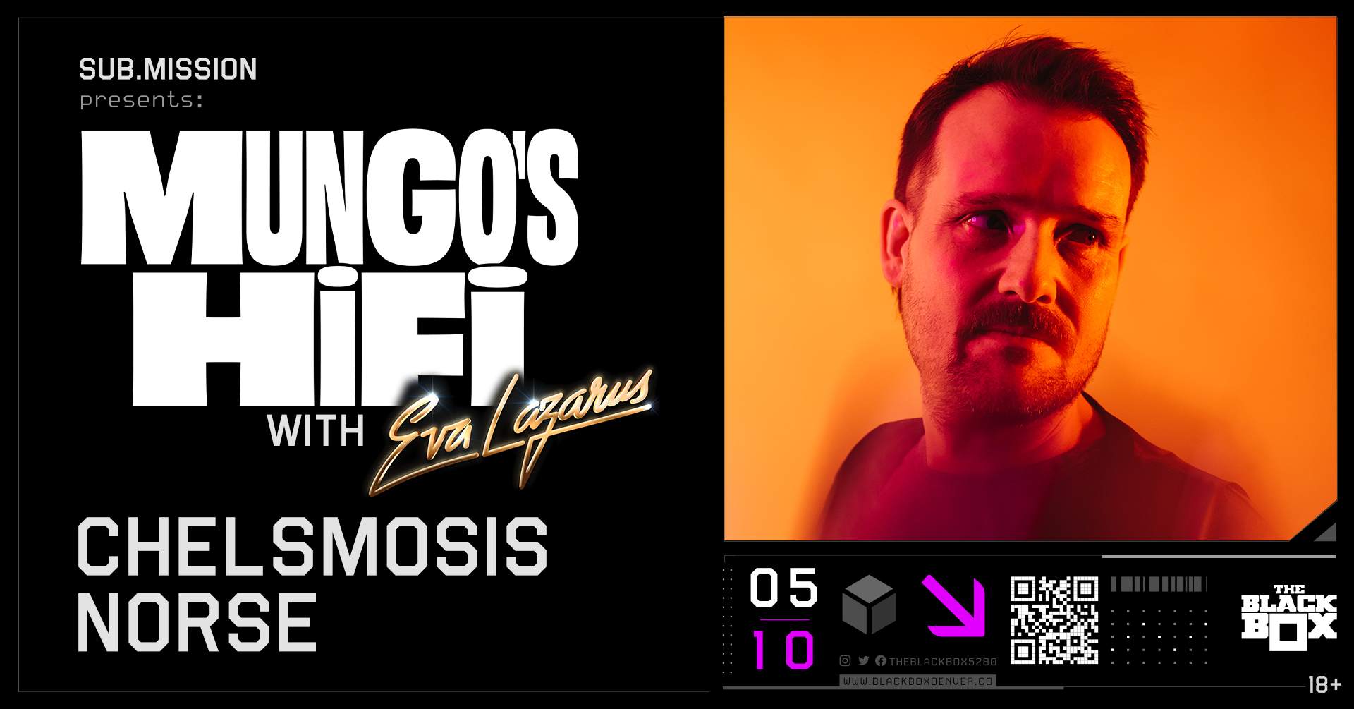 Sub.Mission presents: Mungo's Hi-Fi with Eva Lazarus at The Black Box ...