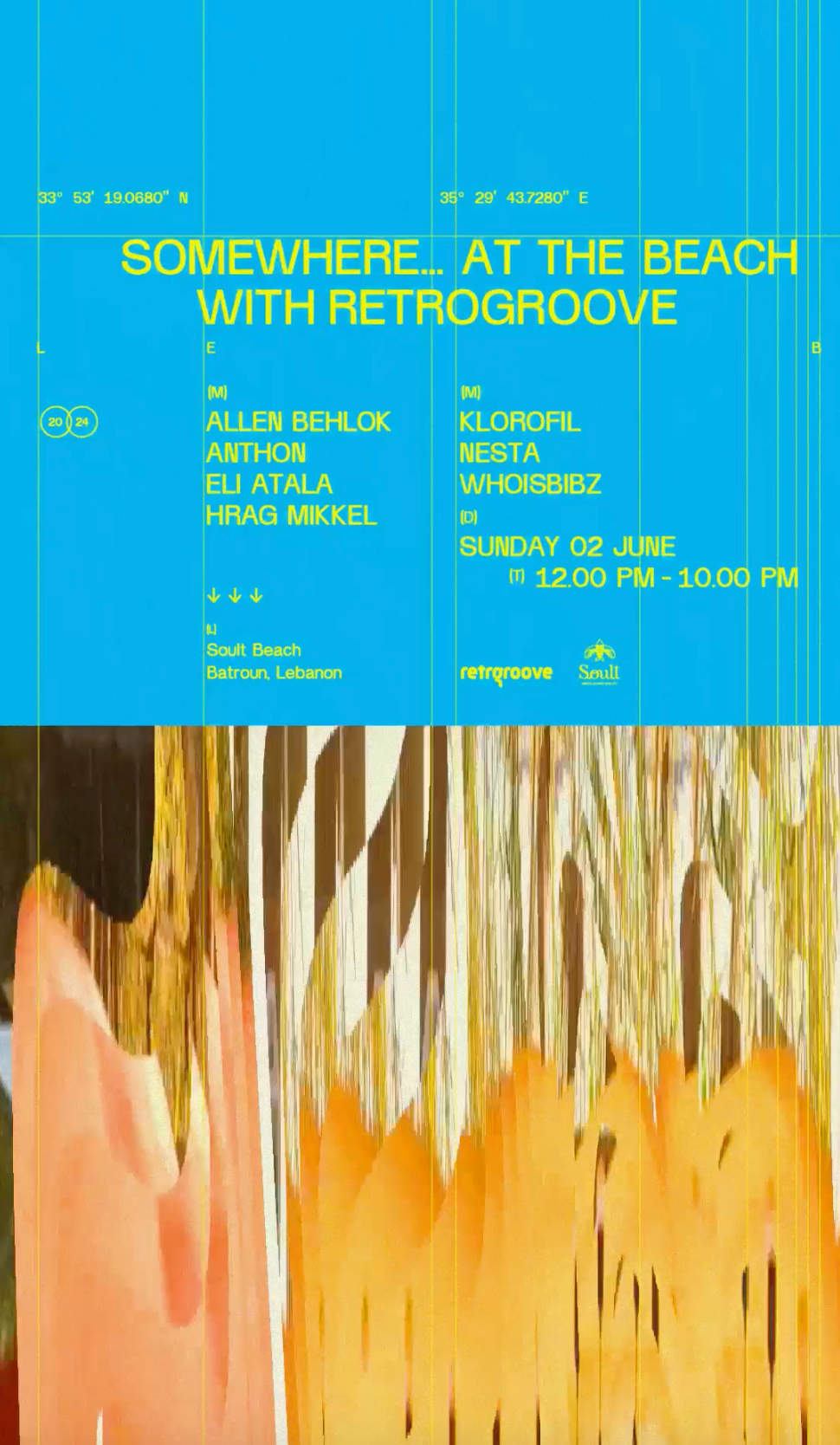 somewhere… at the beach with retrogroove at TBA - Soult Beach - Batroun ...
