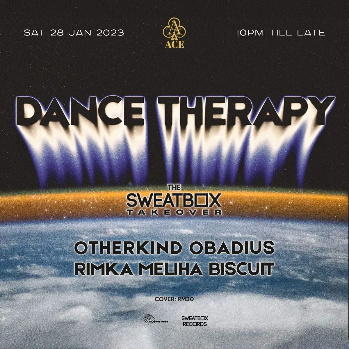 Dance Therapy featuring The Sweatbox at Ace Kuala Lumpur, Kuala Lumpur