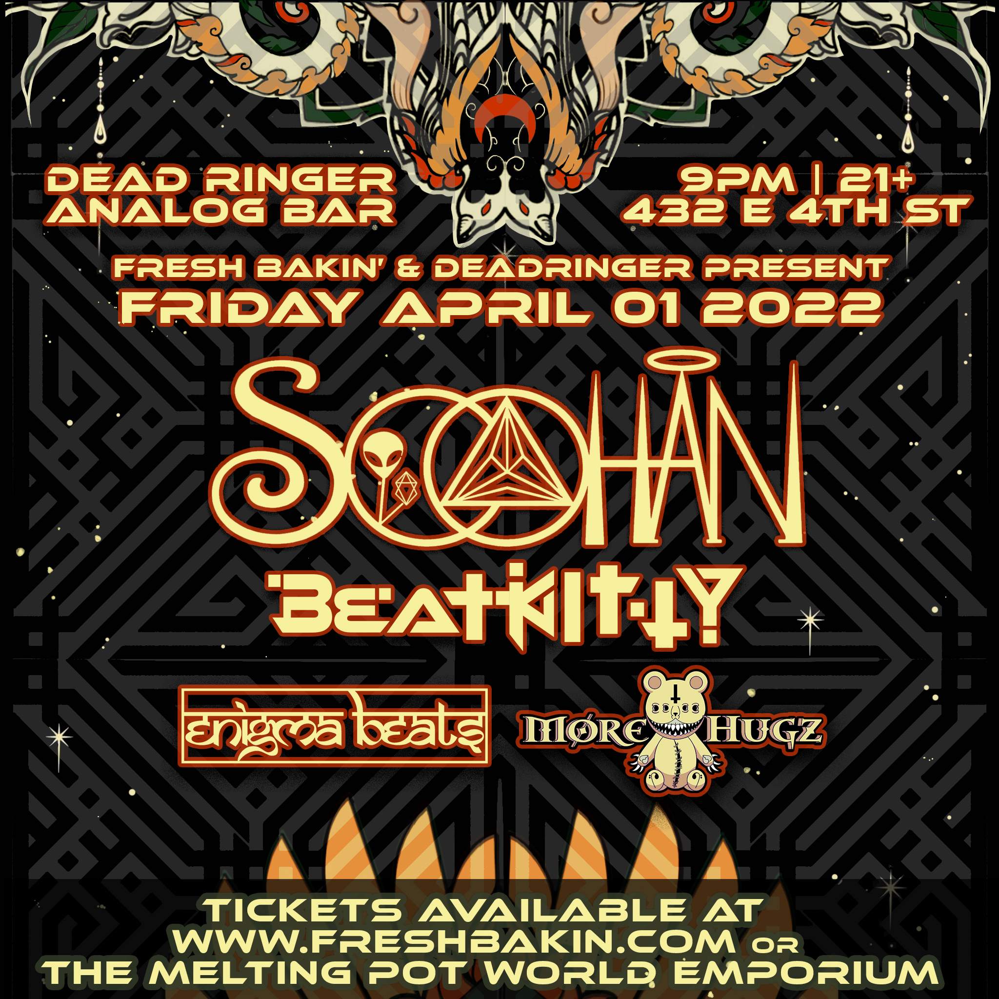 Soohan & Beat Kitty at Dead Ringer en Dead Ringer Analog Bar, Nevada