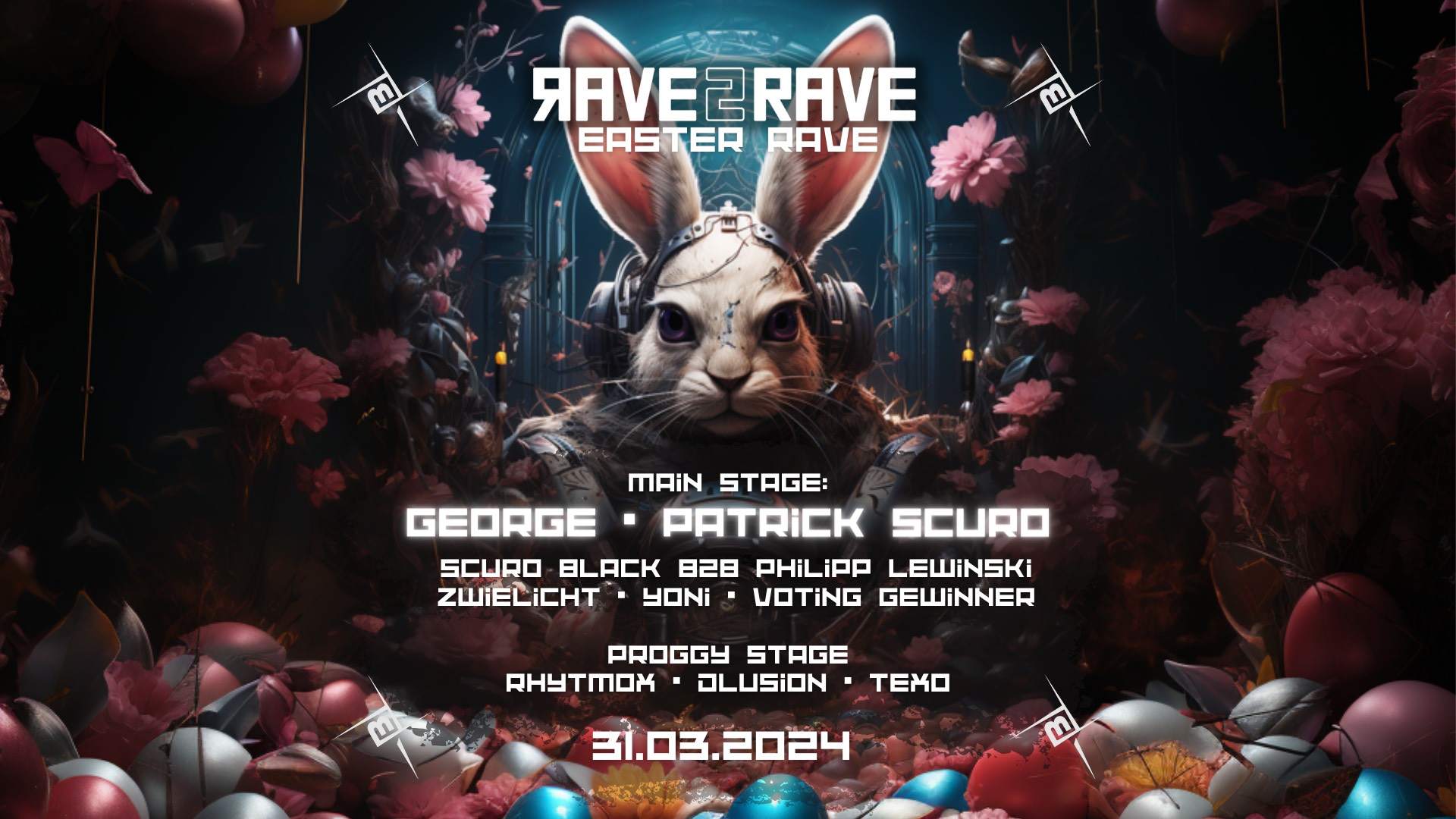 Rave2Rave - Easter Rave with George, Patrick Scuro and many more at M ...