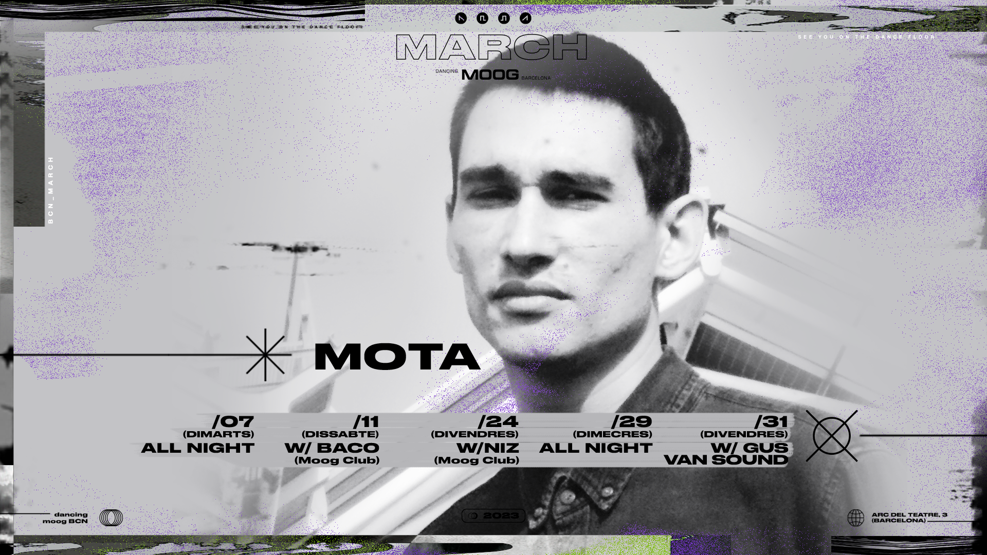 MOTA (MOOG Club) at Moog Club, Barcelona