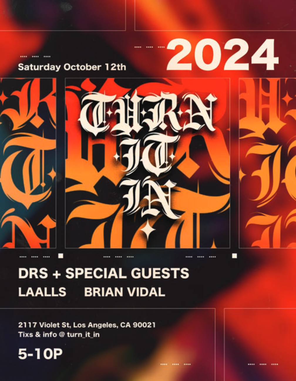 TURN IT IN presents: DRS & Special Guest at TBA, Los Angeles