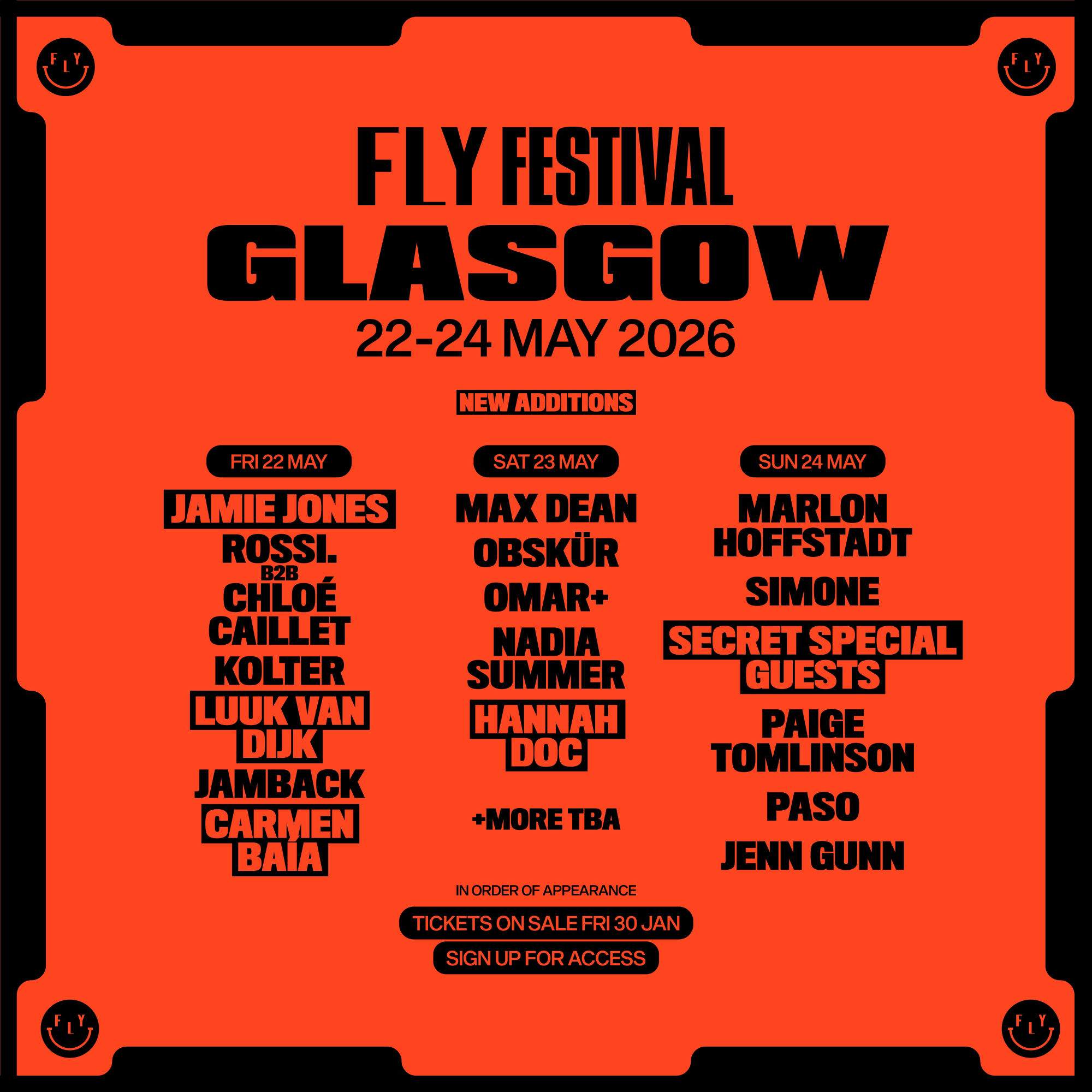 FLY Festival - Glasgow 2026 at Riverside Museum, Glasgow