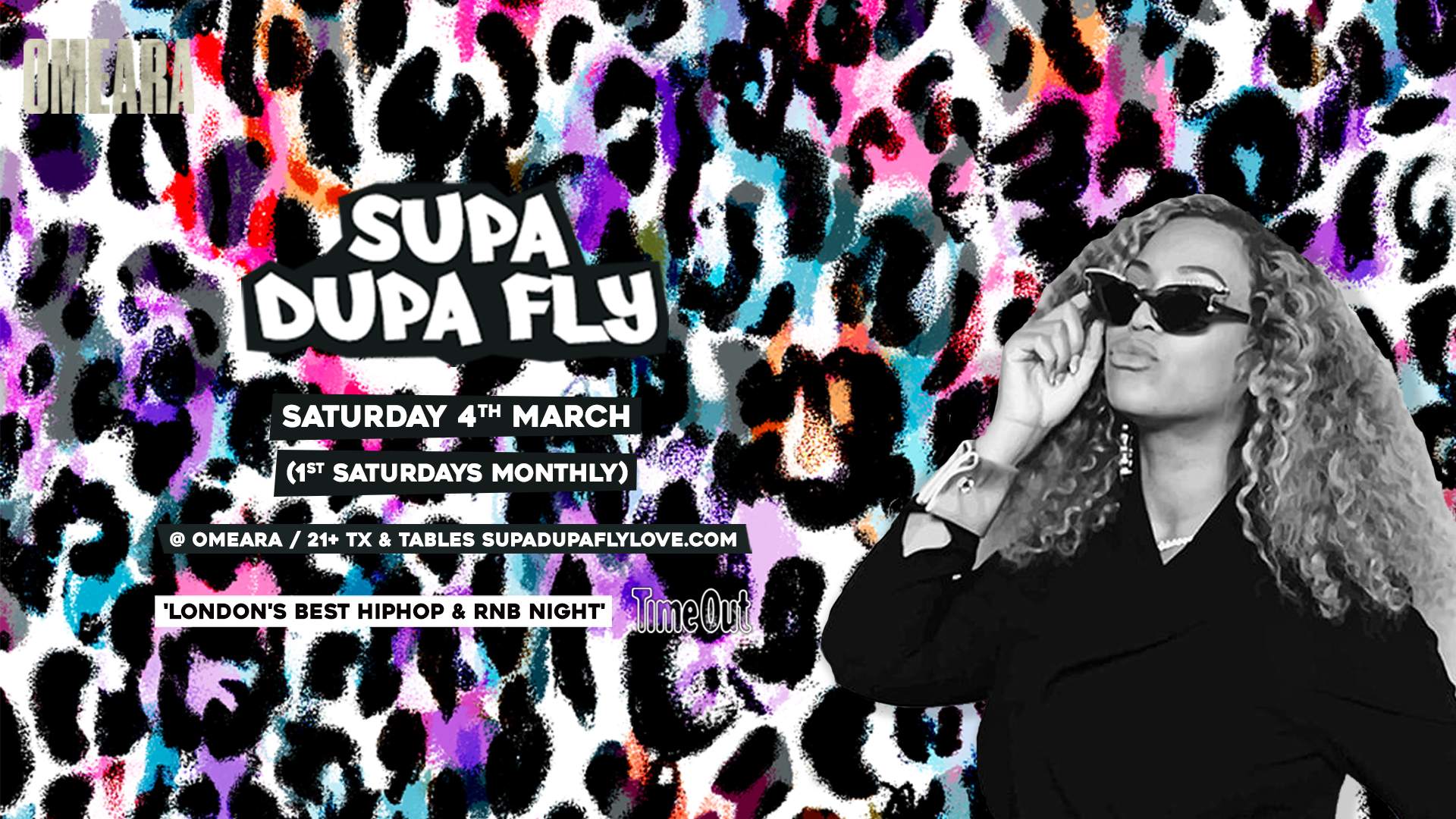 Supa Dupa Fly x Omeara at Omeara, London