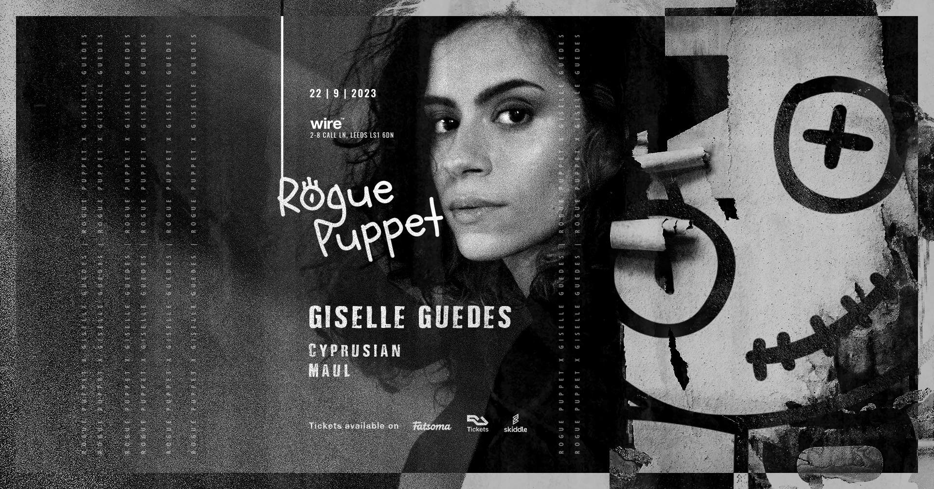 Rogue Puppet - Techno with Giselle Guedes at Wire Club, Leeds