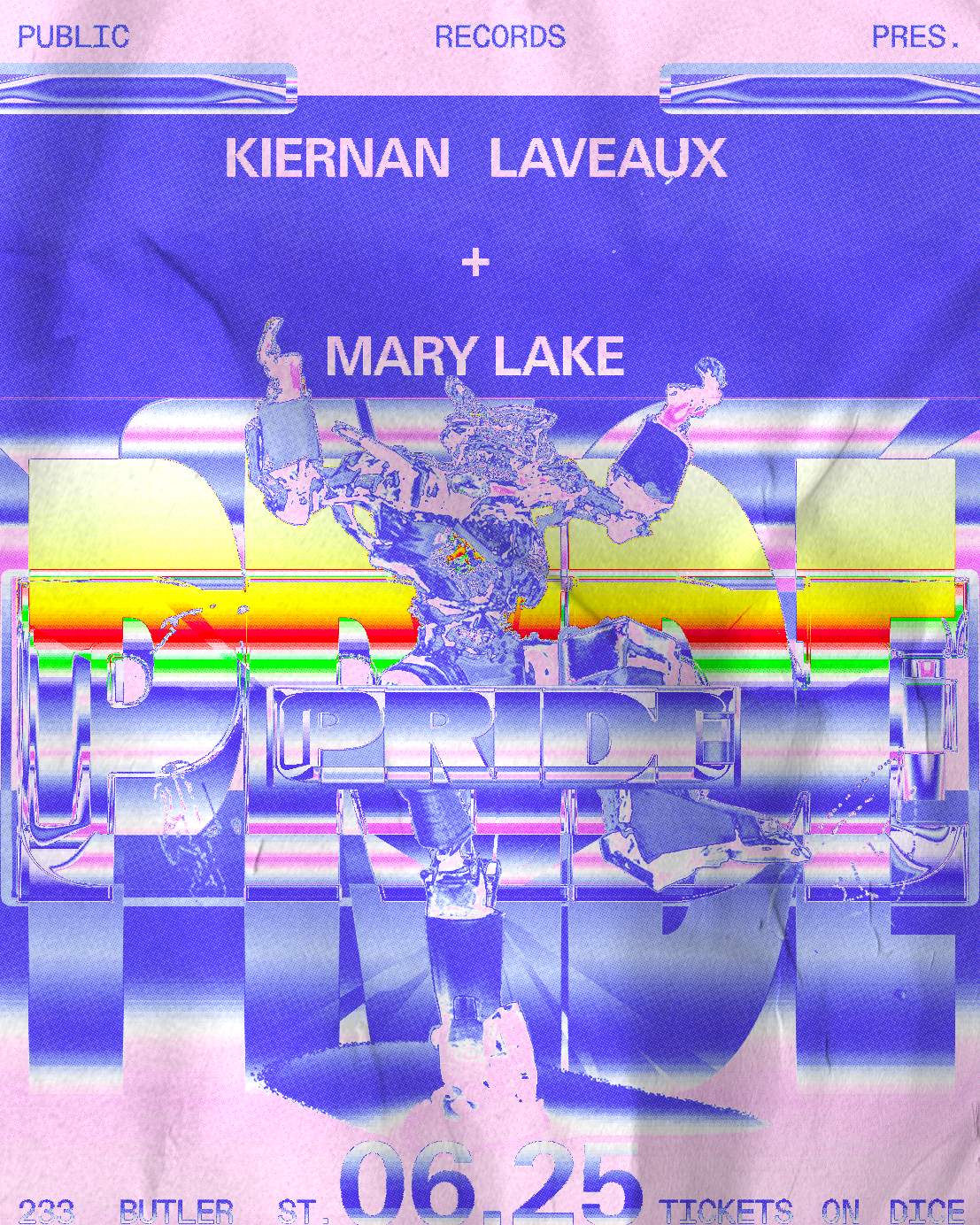 PRIDE: Kiernan Laveaux + Mary Lake at public records, New York City