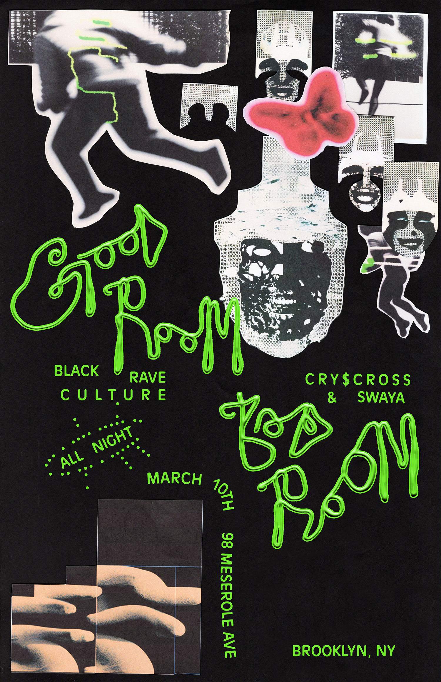 Black Rave Culture All Night Long, cry$cross, Swaya en Good Room, New ...