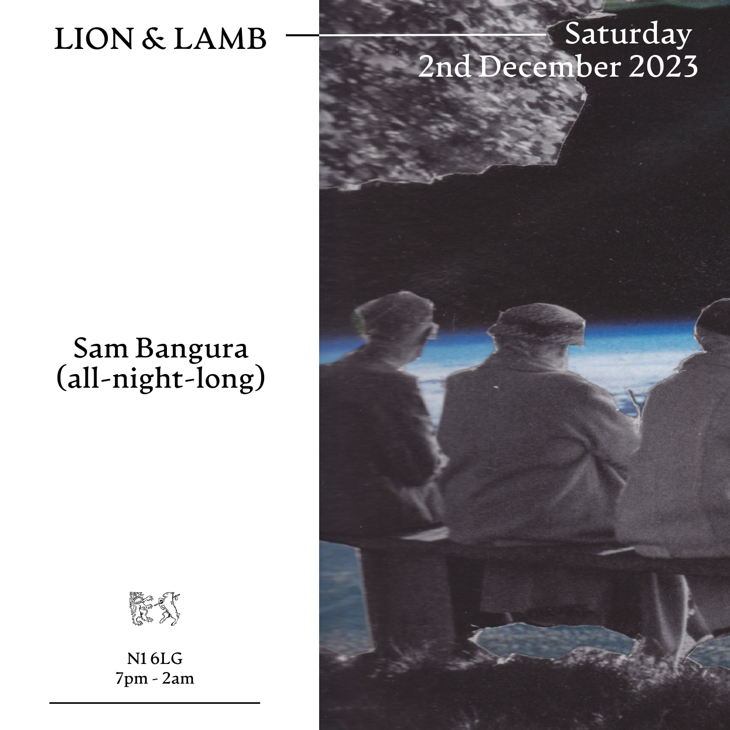 Lion & Lamb with Sam Bangura (All Night Long) at The Lion and Lamb, London