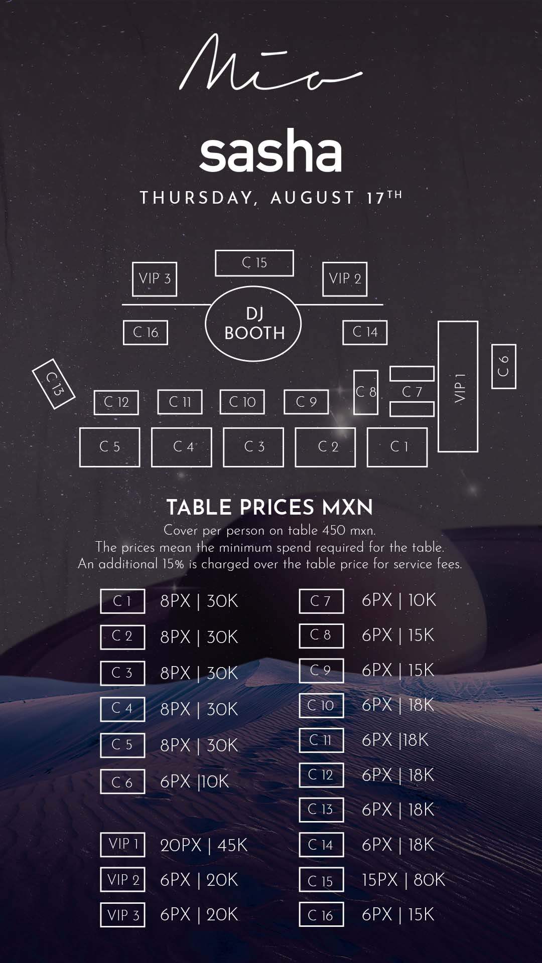 Sasha - MIA BEACH CLUB em Mia Tulum, Tulum