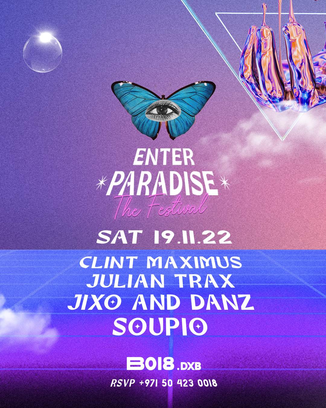 ENTER PARADISE em B018.DXB, Dubai
