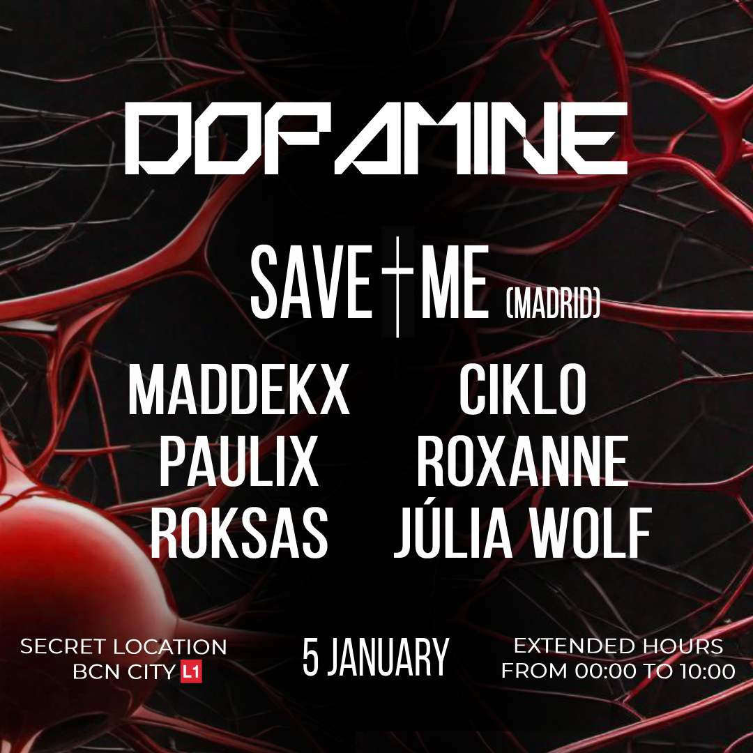 DOPAMINE [SECRET LOCATION] at TBA - BCN - Línea metro L1, Barcelona