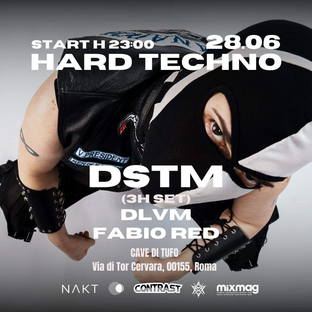 Hard Techno pres. Dstm at Cave di Tufo Tor Cervara, Rome