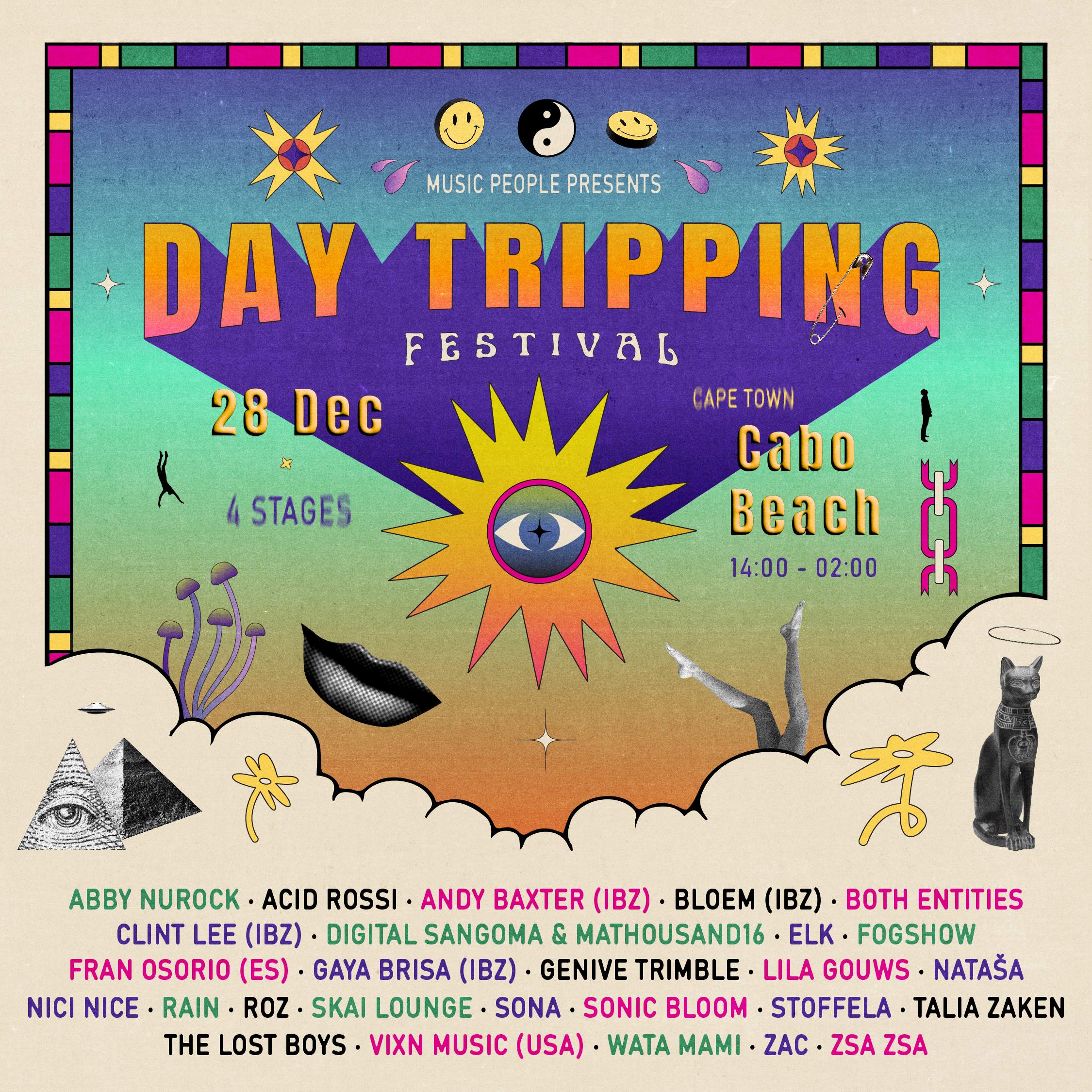 Day Tripping Festival at Cabo Beach Club, Cape Town