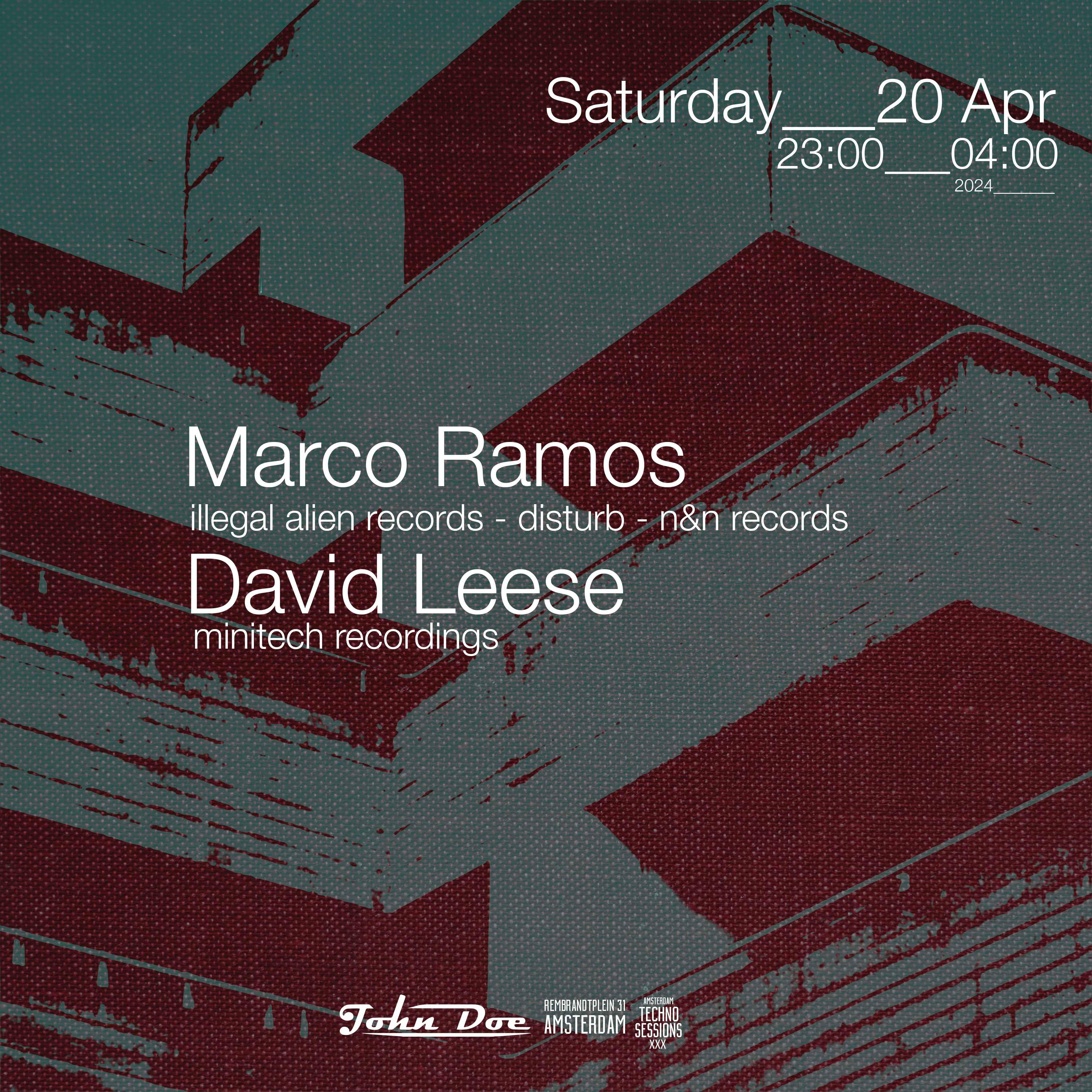 Amsterdam Techno Sessions w/ Marco Ramos (Illegal Alien Records ...
