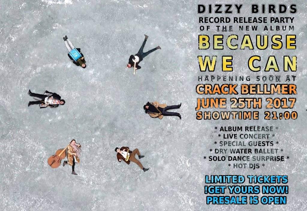 Dizzy Birds - Record Release Party bei Crack Bellmer, Berlin